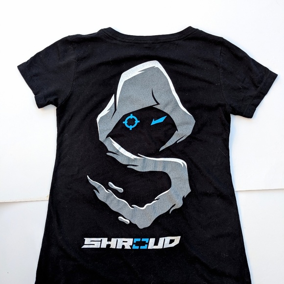 Jinx | Tops | Shroud Logo Gamer T Shirt V Neck Womens Fantasy | Poshmark